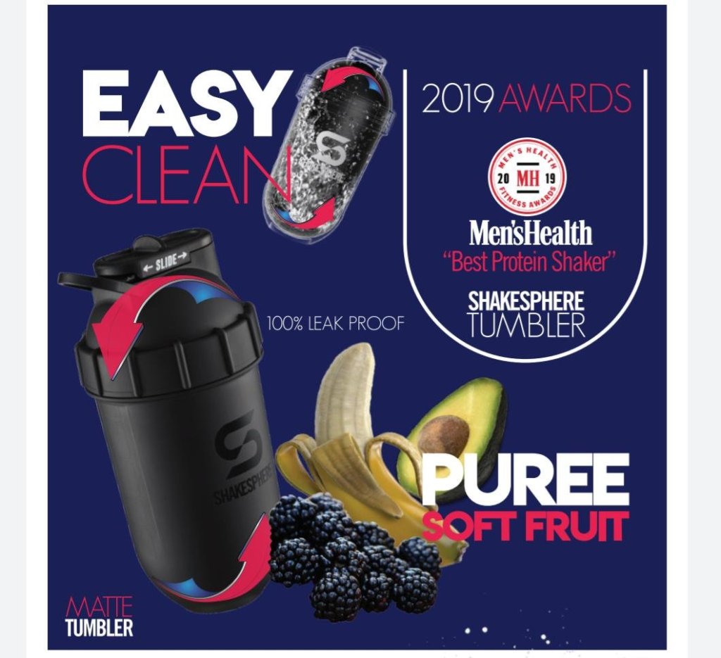 ShakeSphere : Patented Protein Shaker Bottle designed by an ...